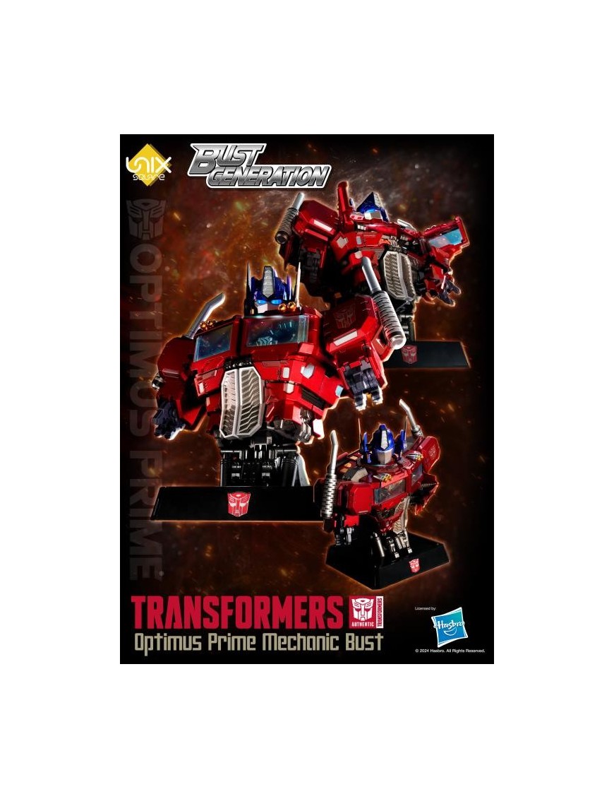 Flame Toys, Transformers Bust Generation, Optimus Prime, Mechanic Bust