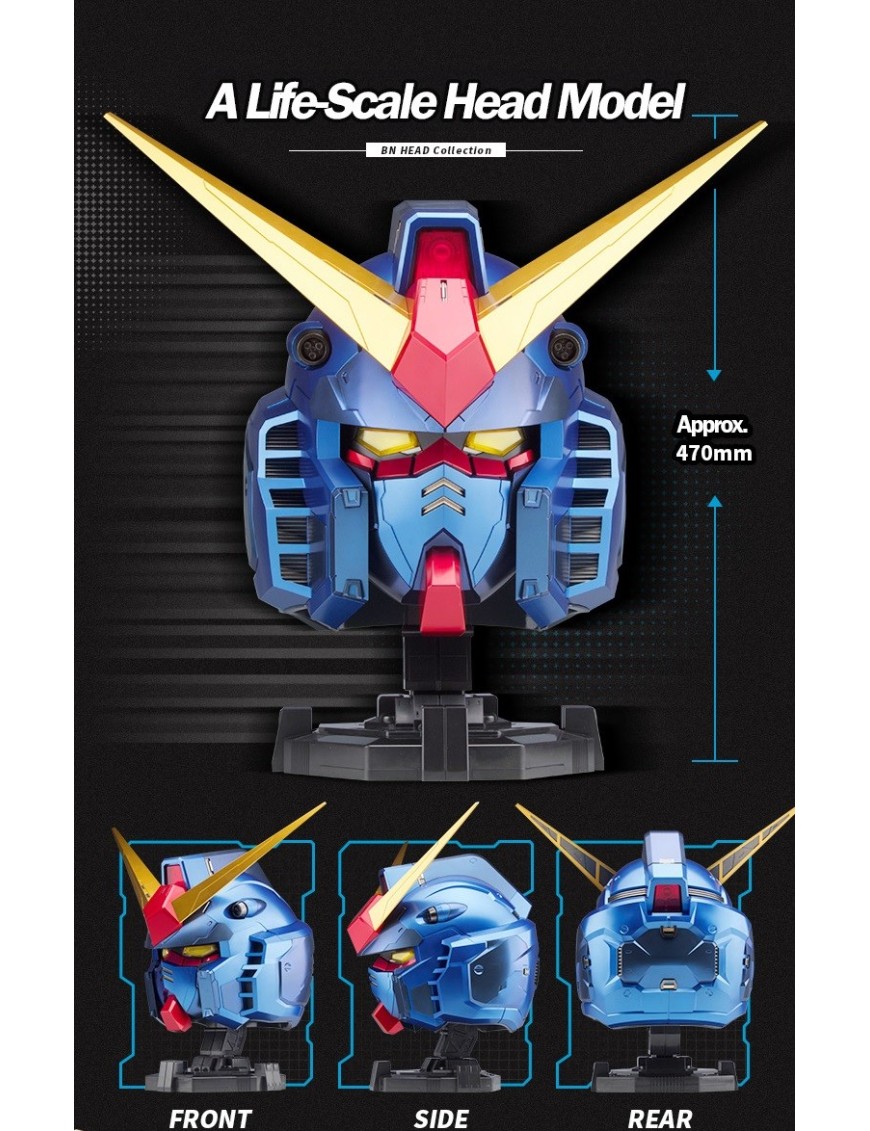 Bandai BN Head Collection Vol.1 Mobile Suit Gundam RX-78-2 Gundam Head ...