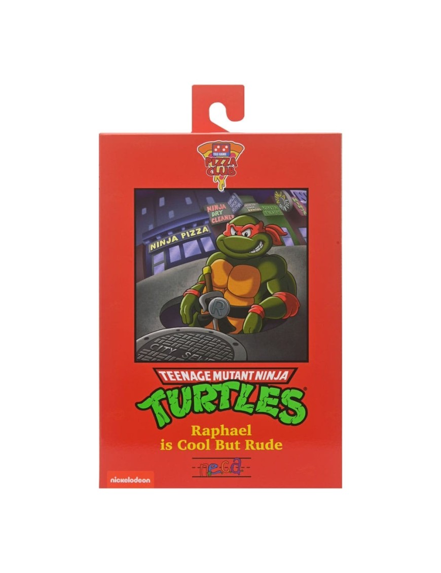 Neca Teenage Mutant Ninja Turtles VHS Animated Series Pizza Club Raffaello