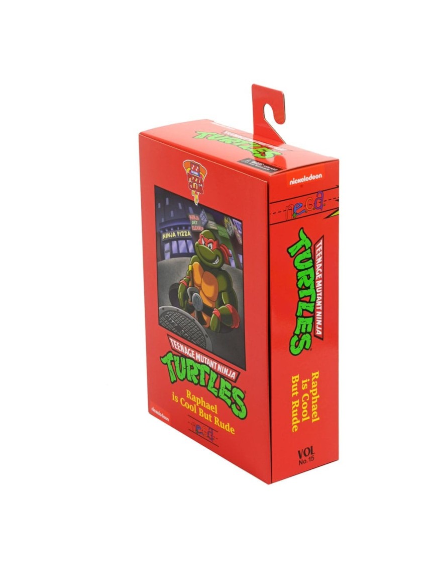Neca Teenage Mutant Ninja Turtles VHS Animated Series Pizza Club Raffaello