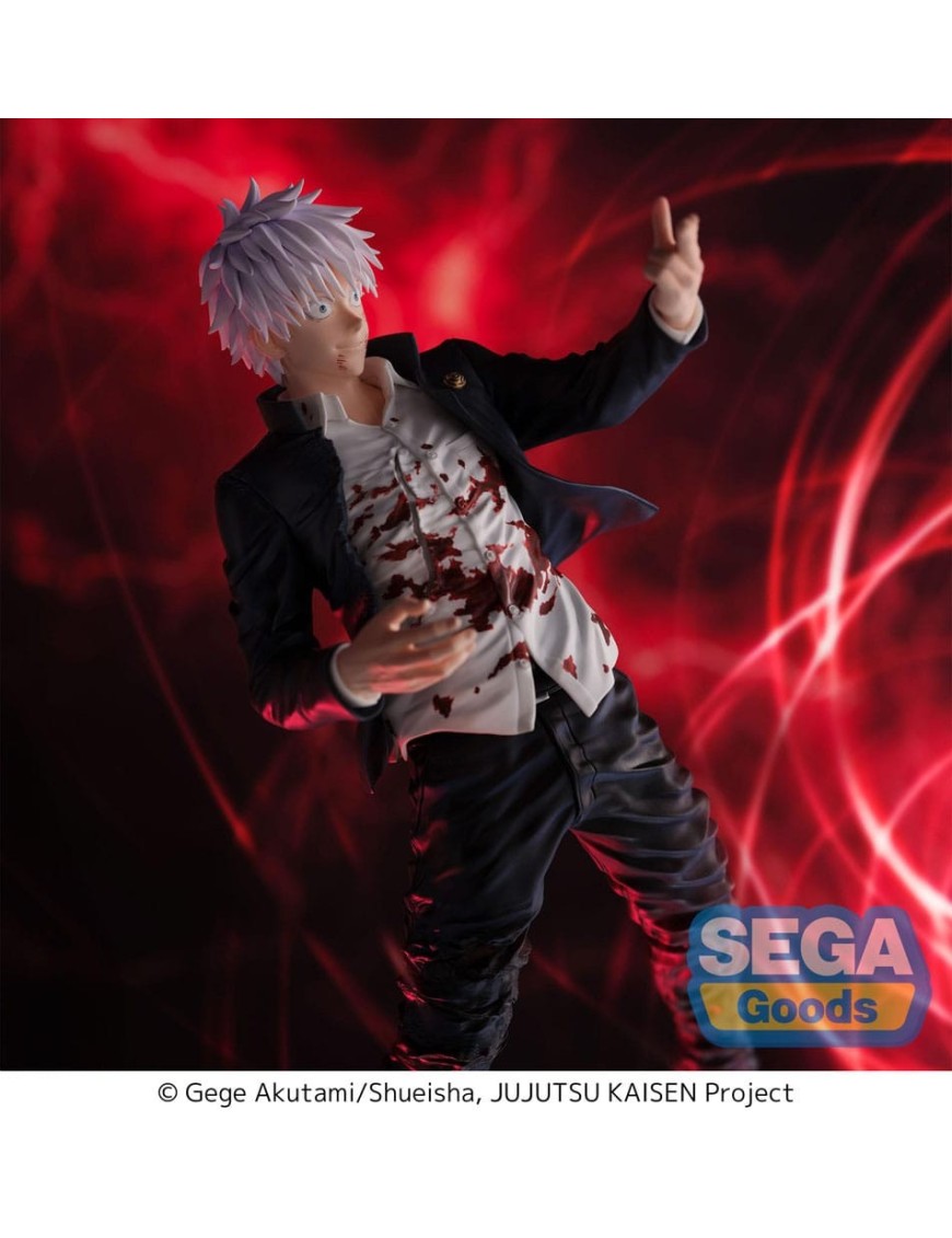 Sega FiGURiZMα JuJutsu Kaisen Satoru Gojo Cursed Technique Reversal Red
