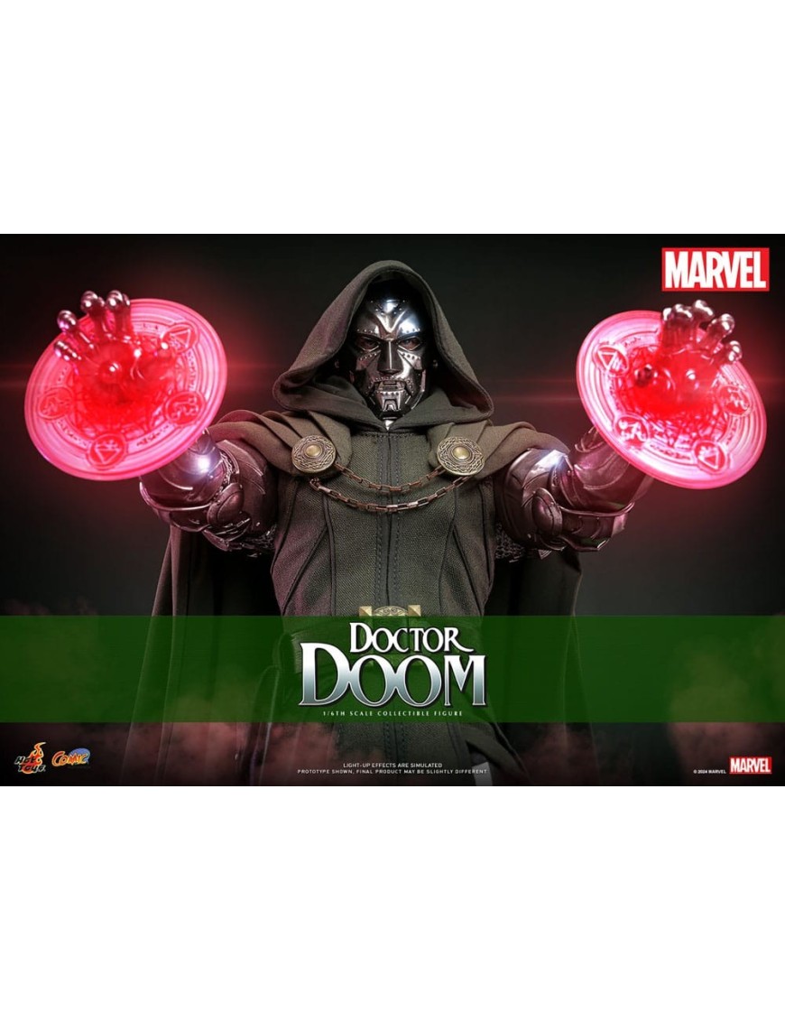 Hot Toys Marvel Comics Doctor Doom 1/6 Scale Collectible Figure