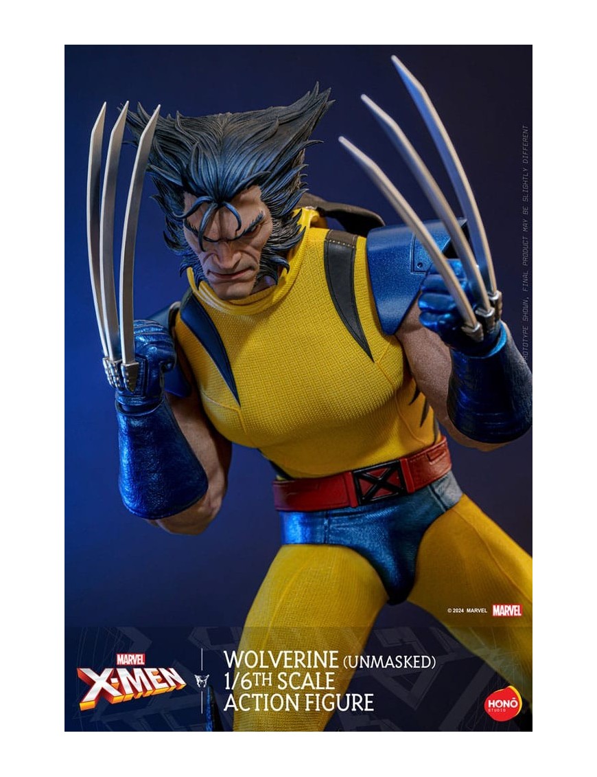 Hono Studio X-Men Wolverine Unmasked 1/6 Scale Figure
