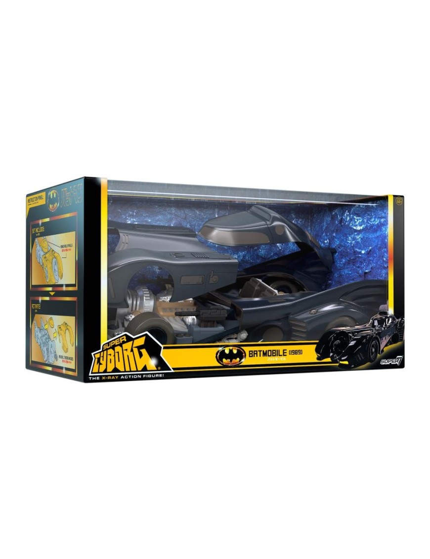 Super7 Super Cyborg Batman 1989 Batmobile