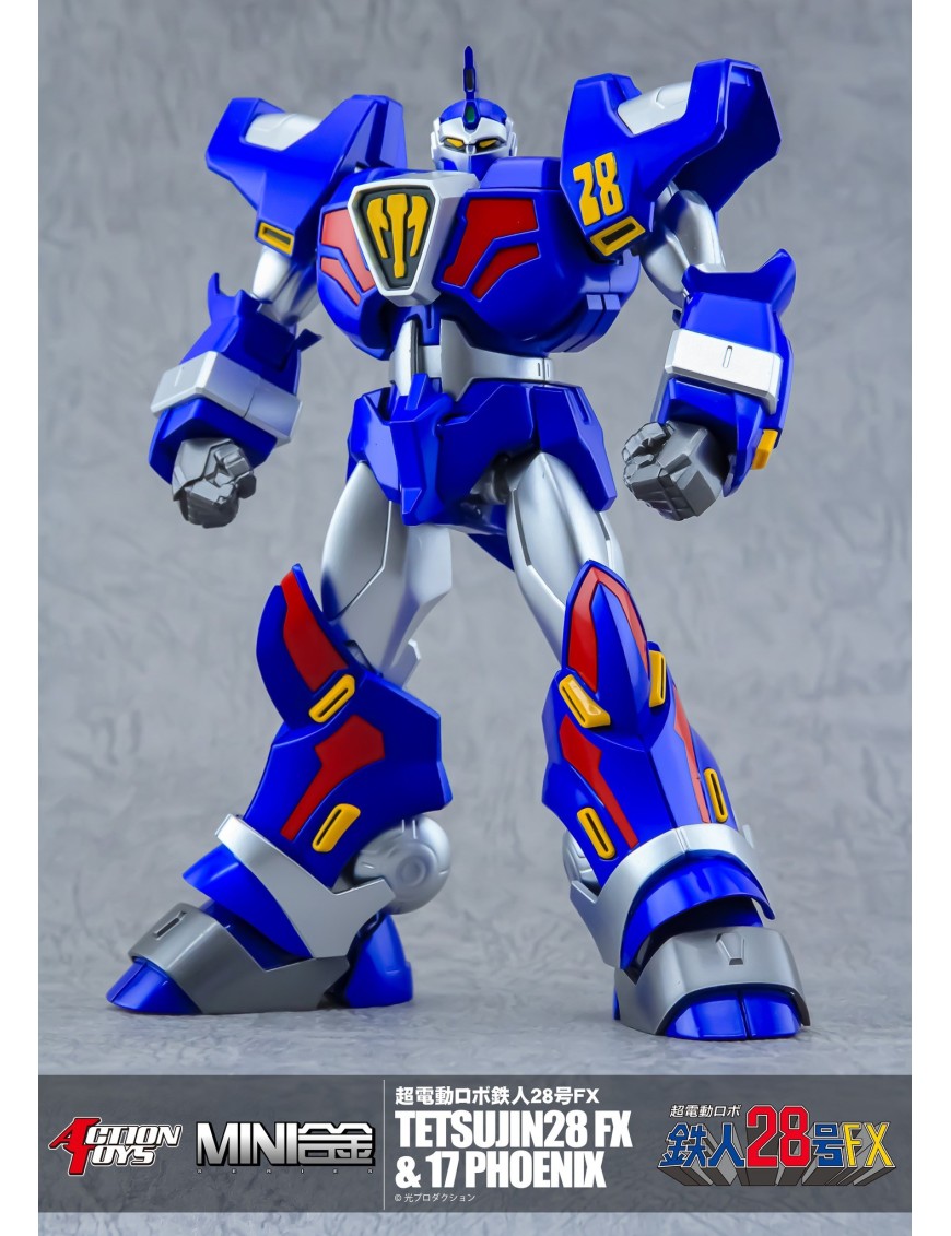 Action Toys Mini Gokin Tetsujin 28 FX & Tetsujin 17 Phoenix