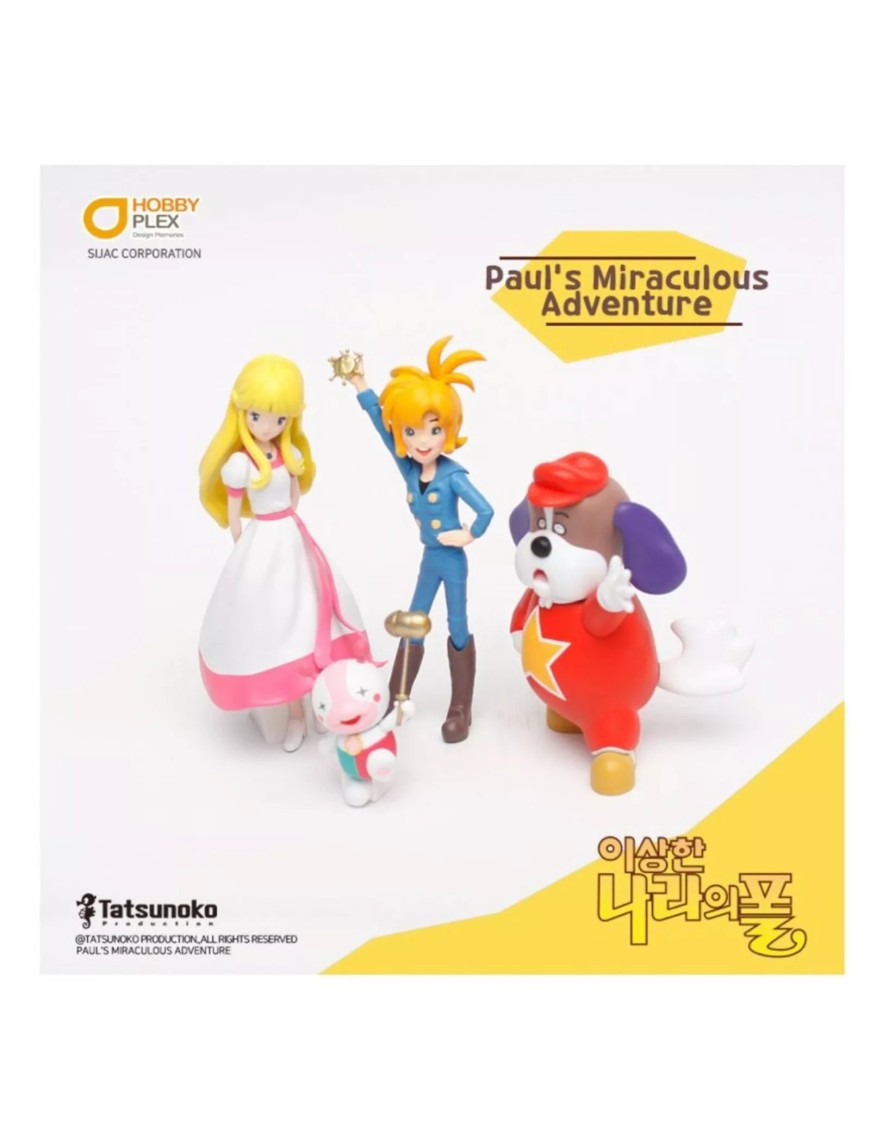 Figure Gallery Paul's Miraculous Adventure Paul, Lina, Chichi and Pipi