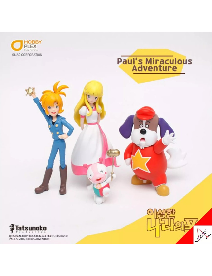 Figure Gallery Paul's Miraculous Adventure Paul, Lina, Chichi and Pipi