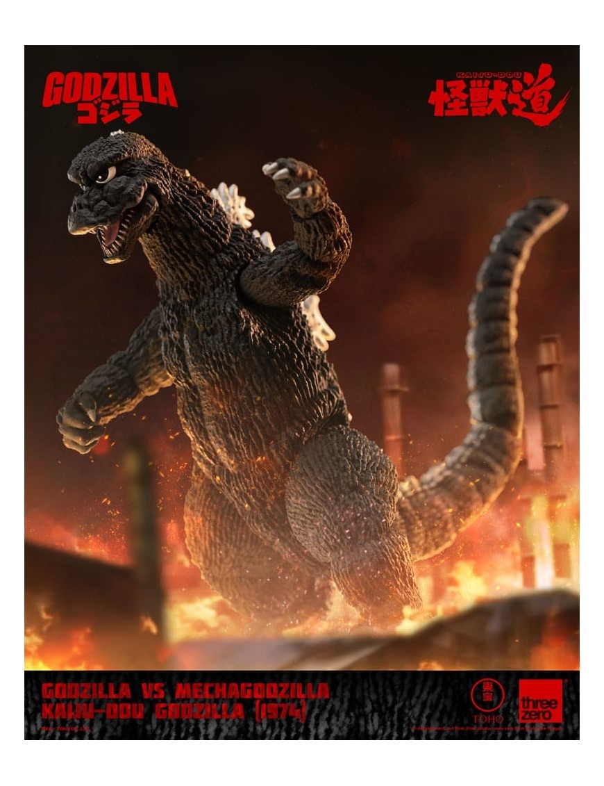 Threezero Kaiju-Dou Godzilla vs. Mechagodzilla Godzilla 1974