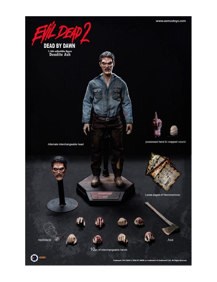 Asmus Collectible The Evil Dead II Dead by Dawn Deadite Ash 1/6 Scale ...