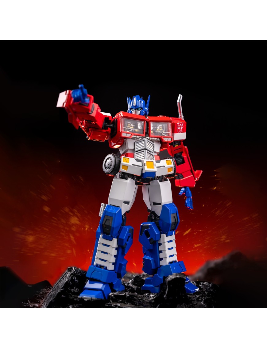 Unix Square Transformers Combot Optimus Prime