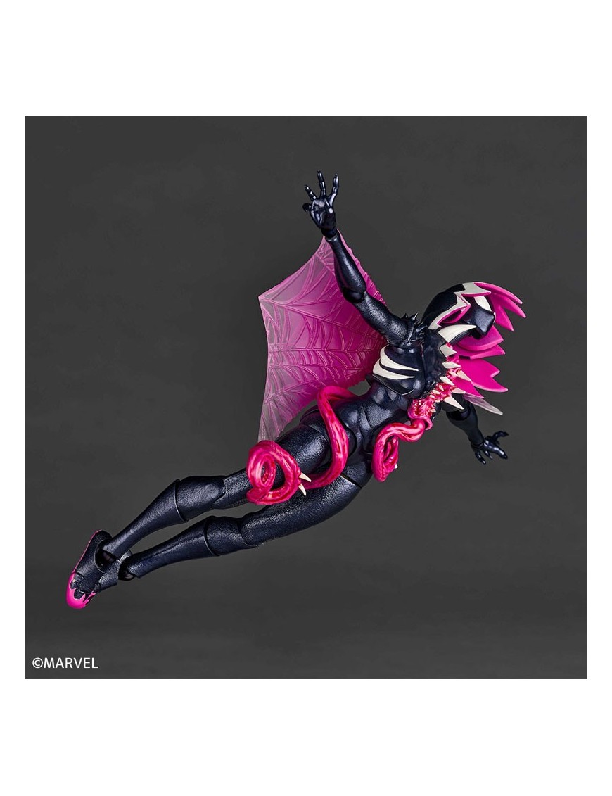 Kaiyodo Amazing Yamaguchi Revoltech Spider-Gwen Gwenom