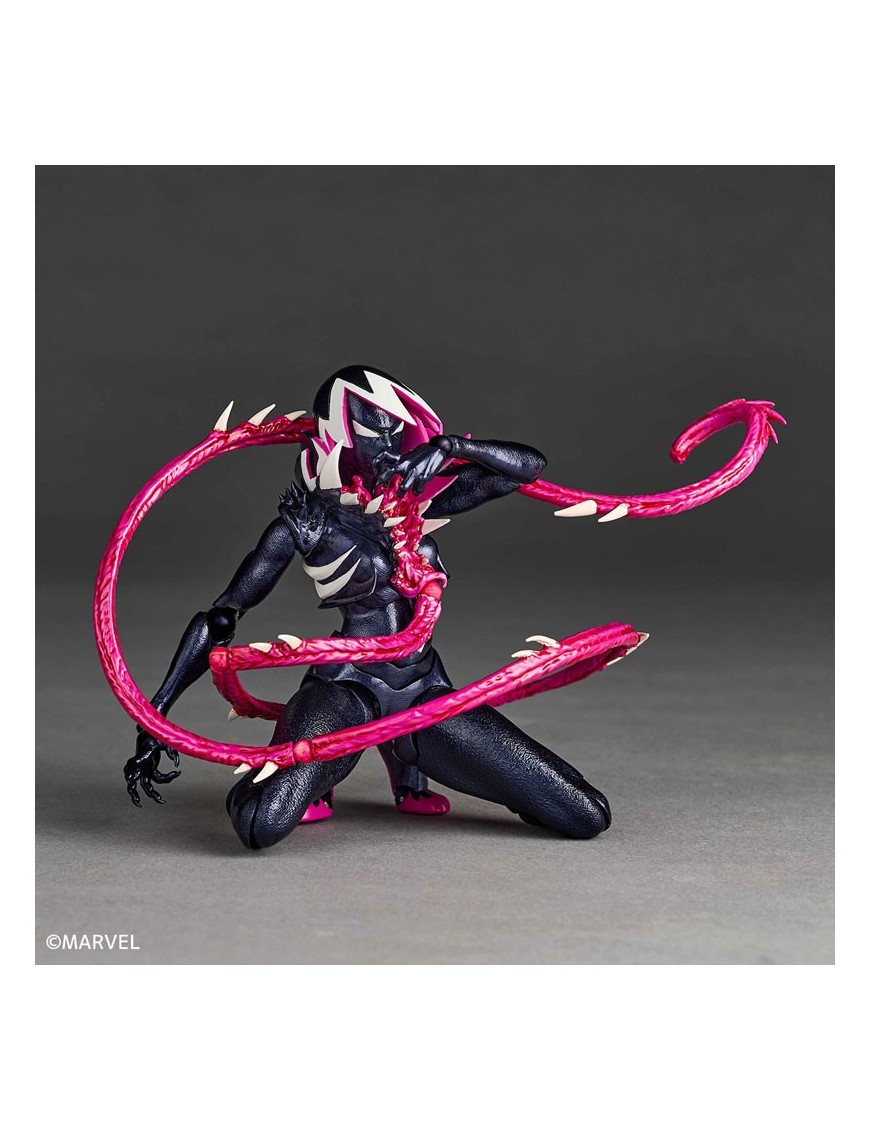 Kaiyodo Amazing Yamaguchi Revoltech Spider-Gwen Gwenom