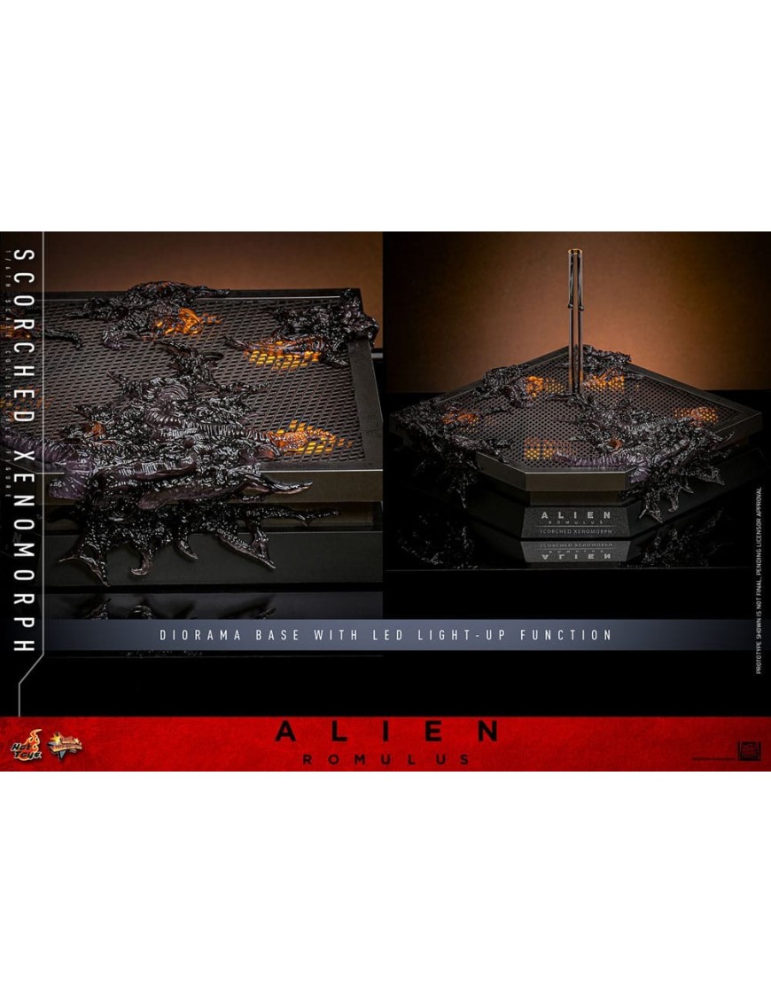 Hot Toys Movie Masterpiece Alien Romulus Scorched Xenomorph 1/6 Scale ...
