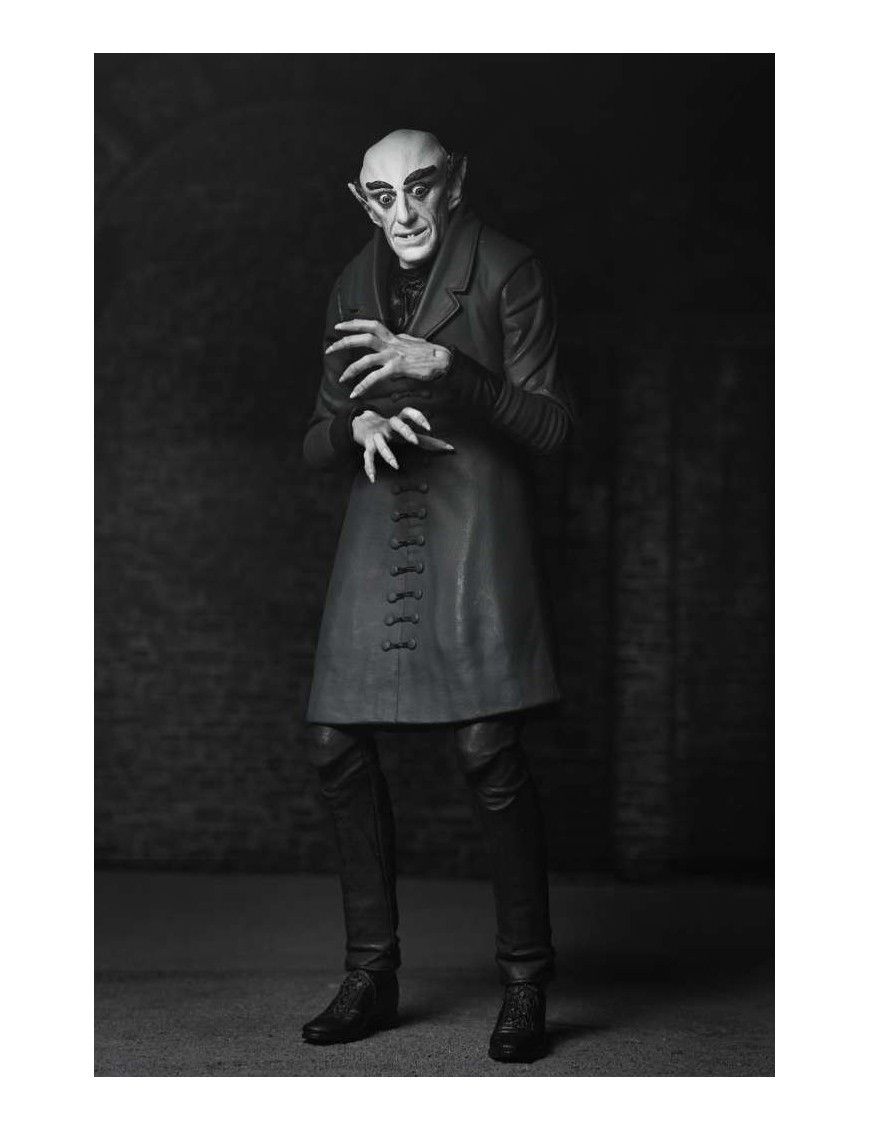 Neca Universal Monsters Ultimate Nosferatu Count Orlok Black & White