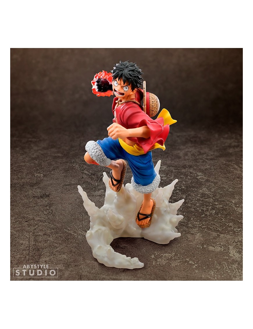 Abystyle Studio Super Figure Collection One Piece Monkey D. Luffy Red Hawk