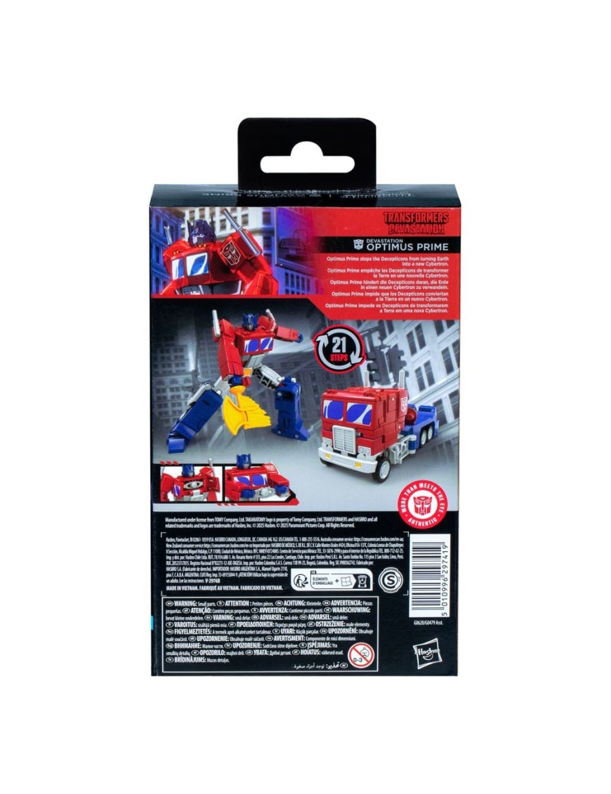 Hasbro Transformers Devastation Studio Series Deluxe Class Optimus Prime