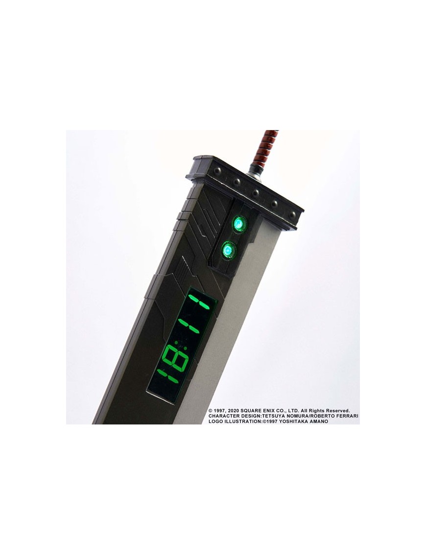Square Enix Final Fantasy VII Remake Buster Sword Digital Clock