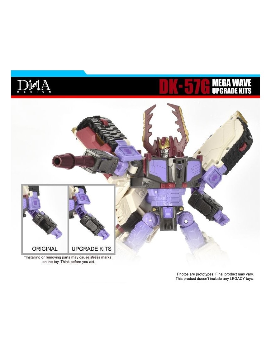 DNA Design DK-57G Upgrade Kits for Transformers Legacy United Leader ...