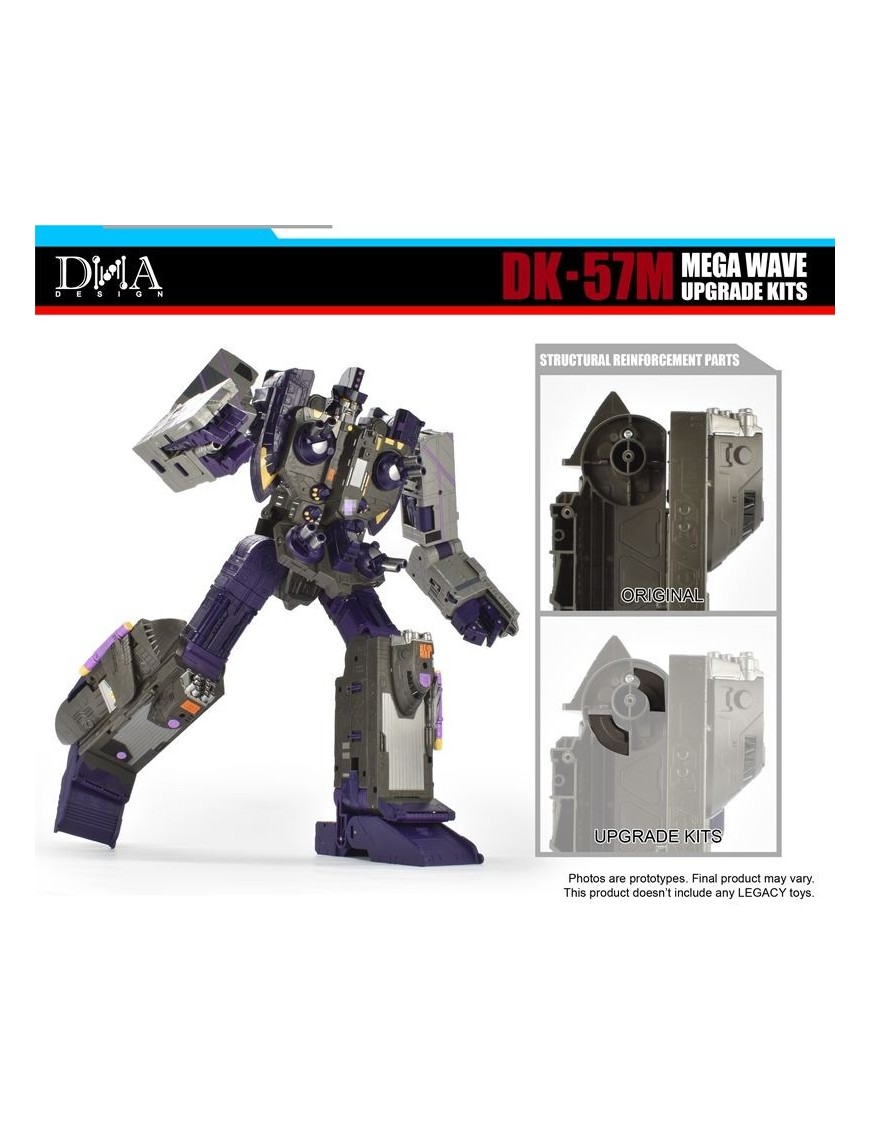 DNA Design DK-57M Upgrade Kits for Transformers Legacy United Titan ...