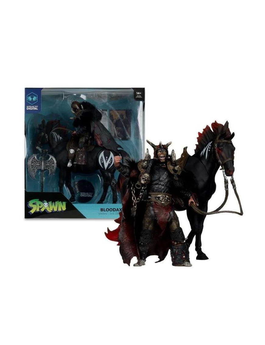 McFarlane Spawn: The Dark Ages Spawn the Bloodaxe with Horse