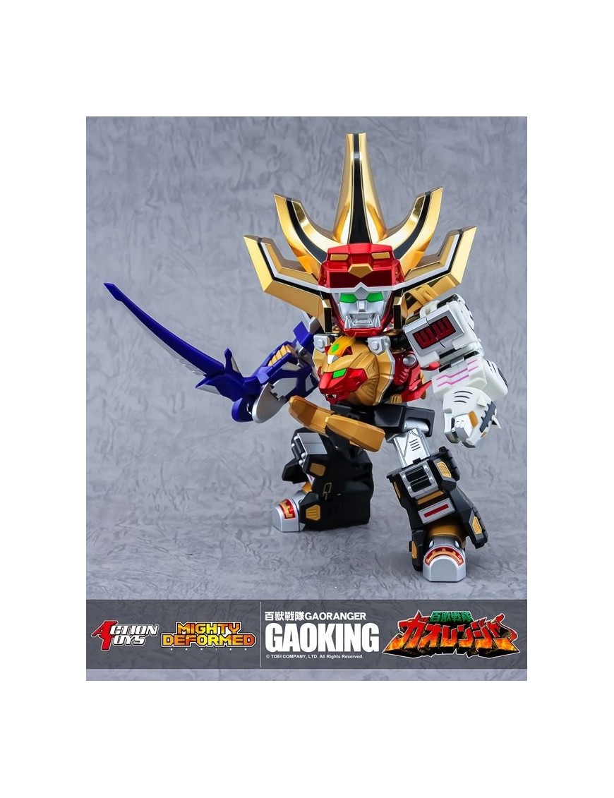 Action Toys Mighty Deformed Hyakuju Sentai Gaoranger GaoKing
