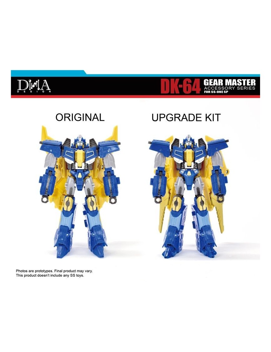 DNA Design DK-64 Upgrade Kit for Transformers One Studio Series Voyager Class Sentinel Prime