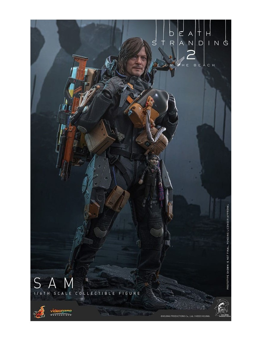 Hot Toys Videogame Masterpiece Death Stranding 2: On The Beach Sam ...