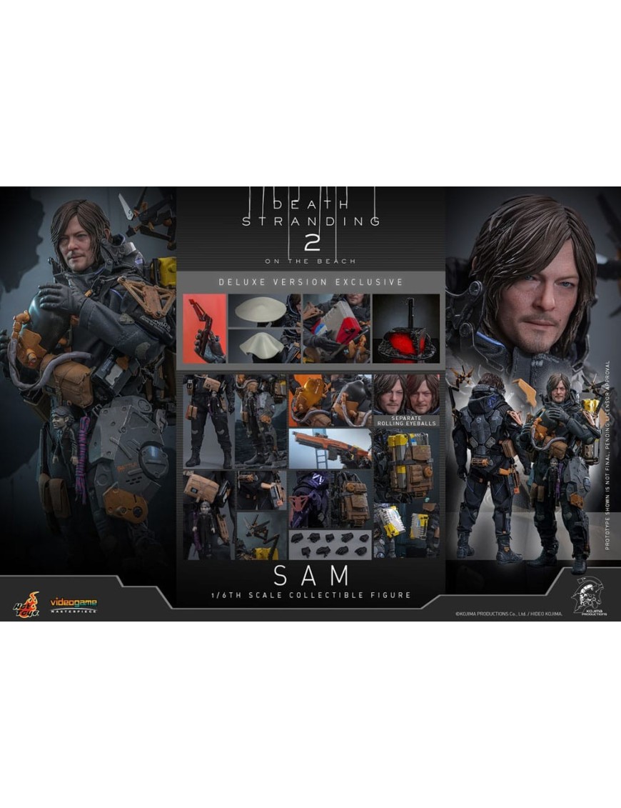 Hot Toys Videogame Masterpiece Death Stranding 2: On The Beach Sam ...