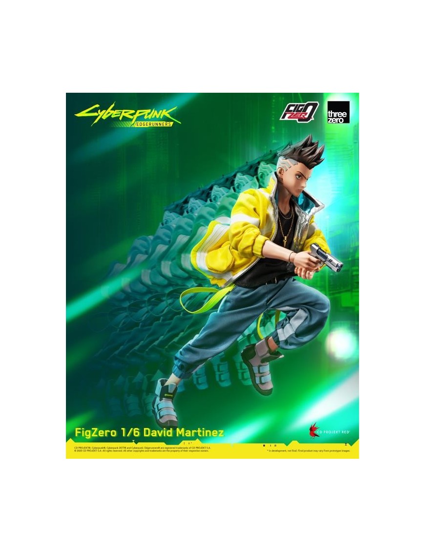 Threezero FigZero Cyberpunk: Edgerunners David Martinez