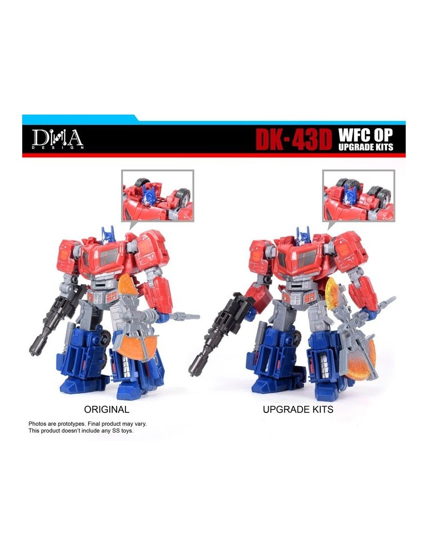 DNA Design DK-43D Upgrade Kit for Transformers War for Cybertron Studio ...