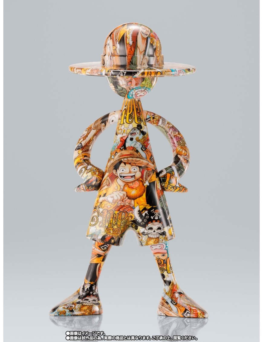 Bandai One Piece Luffy's ArtCanvas 1000LOGS Anniversary 1/8 Scale Figure