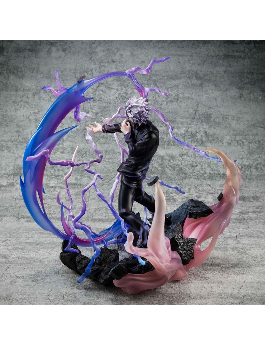Megahouse DX Figure Jujutsu Kaisen Satoru Gojo Hollow Technique Purple ...