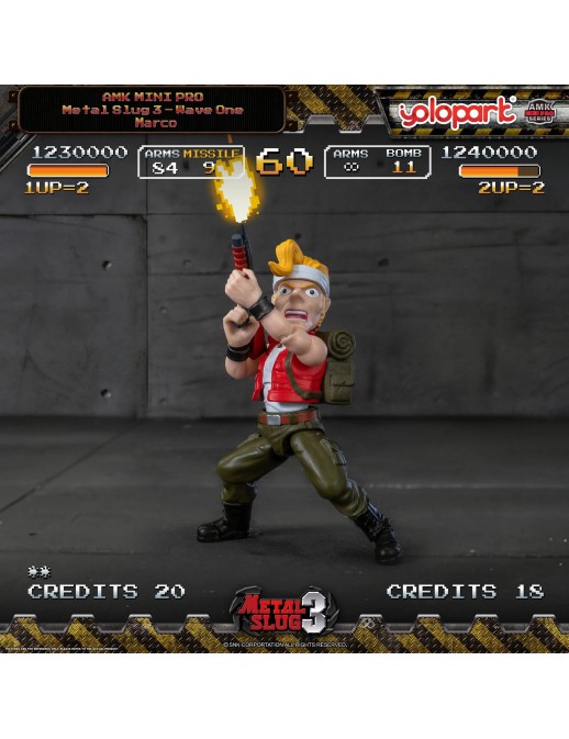Yolopark AMK Series Model Kit Metal Slug 3 Wave 1