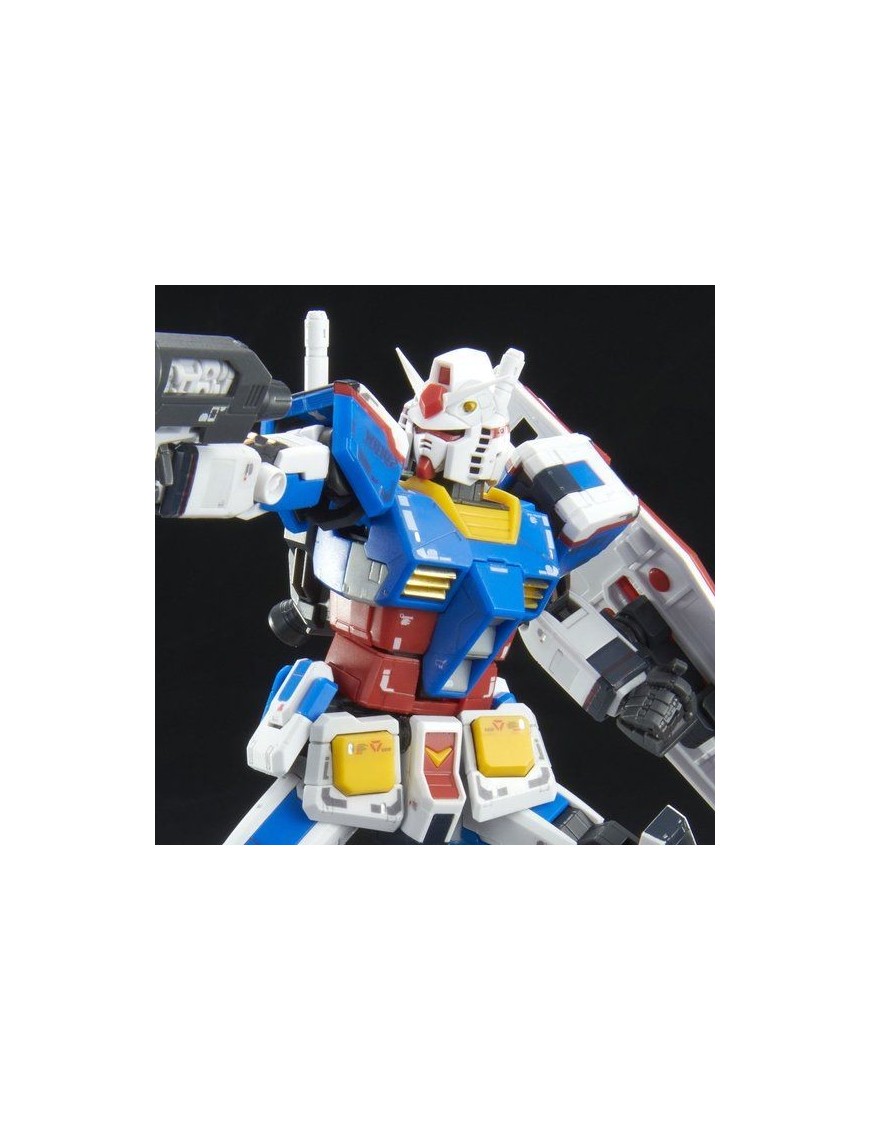 P-Bandai Real Grade RG 1/144 Mobile Suit Gundam RX-78-2 Gundam Team Bright Custom