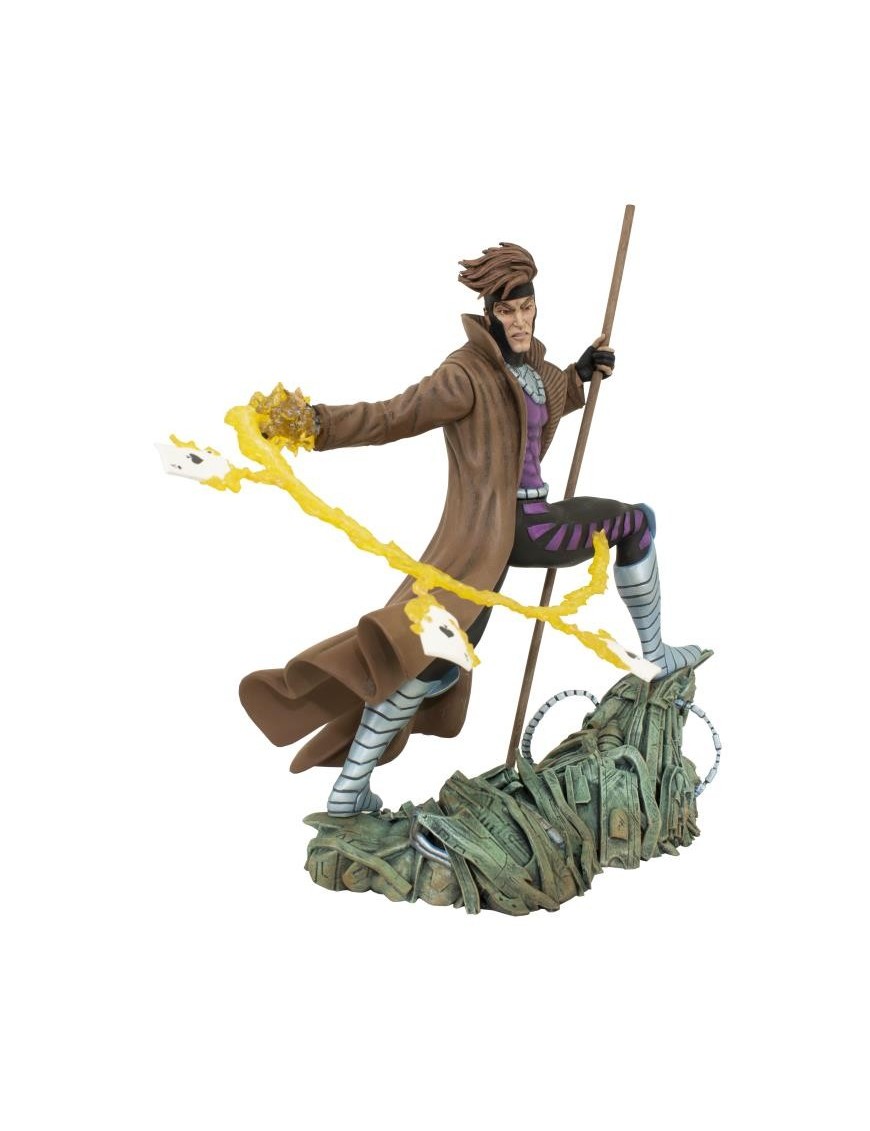 Diamond Select Marvel Gallery Comic Gambit PVC Statue