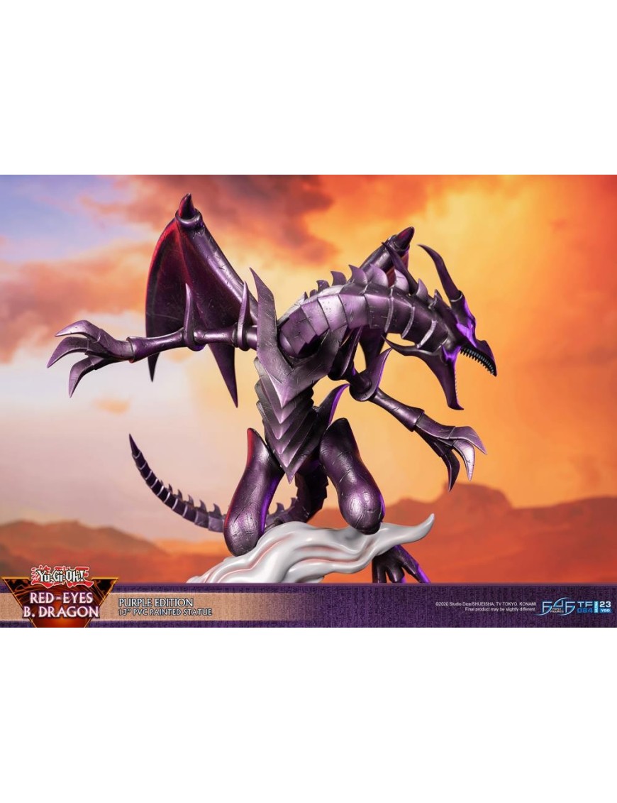 First 4 Figures Yu-Gi-Oh! Red-Eyes Black Dragon Purple Edition